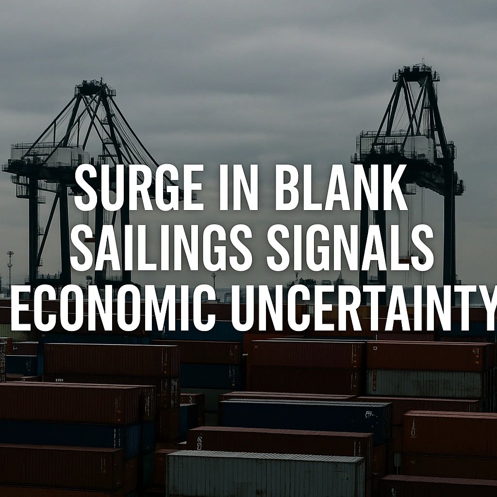 Surge in Blank Sailings Signals