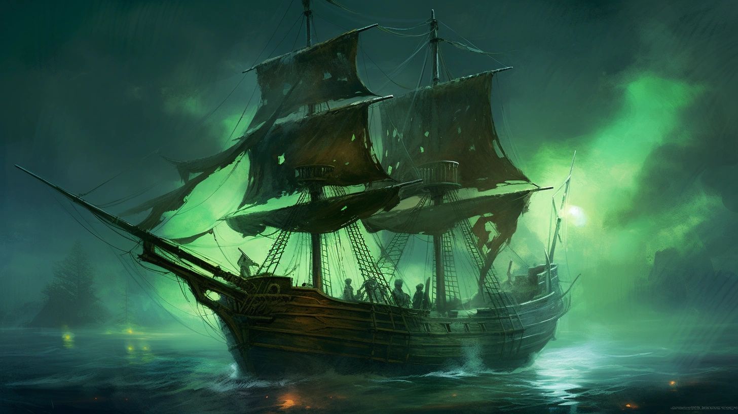 The Sailor's Book Shelf: Learn about the Mystery of Ghost Ships