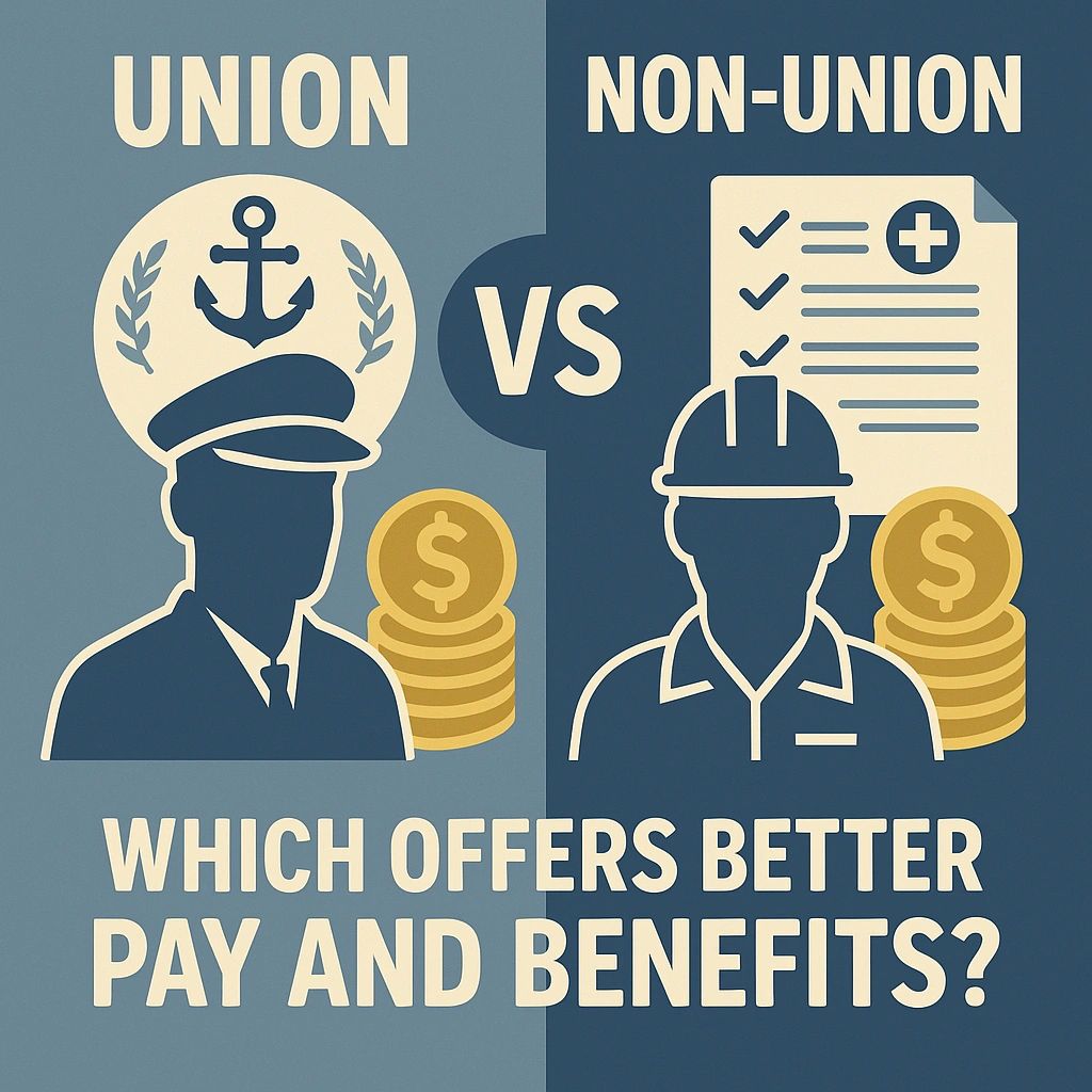 Union vs. Non-Union Mariners: Which has Better Pay and Benefits?