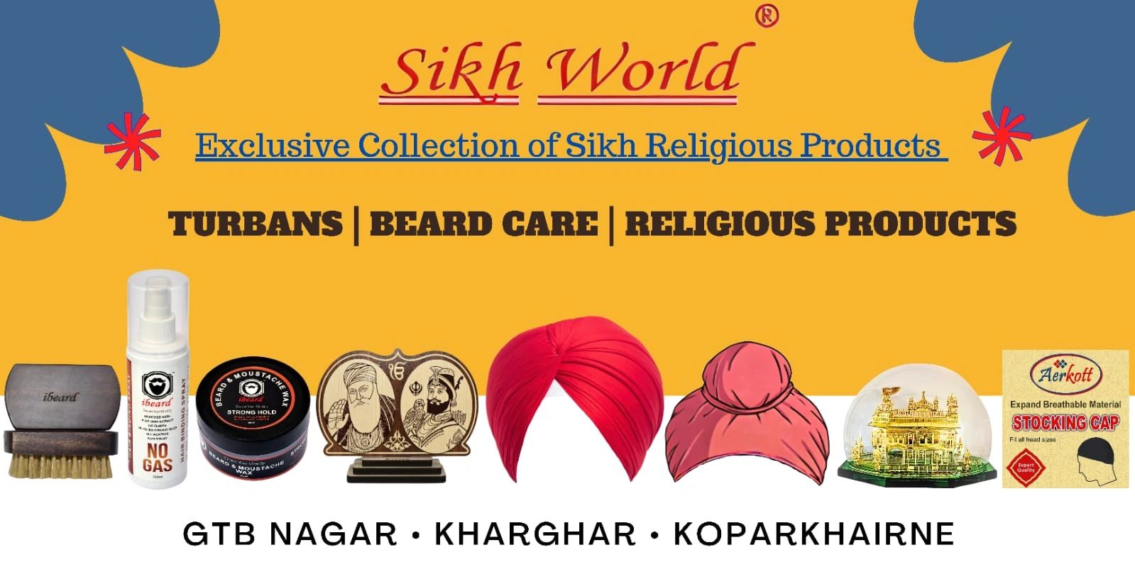Sikh World - Full Voile & Rubia Sikh Turbans, Turban Store Near Me ...
