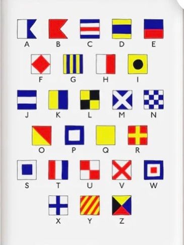 Nautical Flag Signs - Nautical Flag Signs, Home Decor, Custom Wooden ...