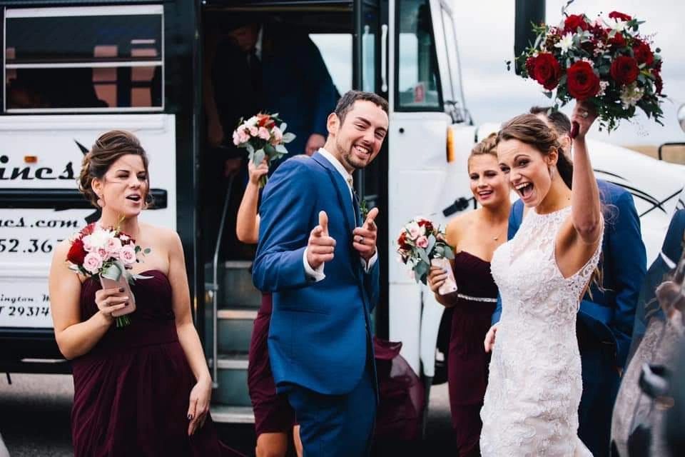 Wedding Shuttle Service & Party Bus Rentals