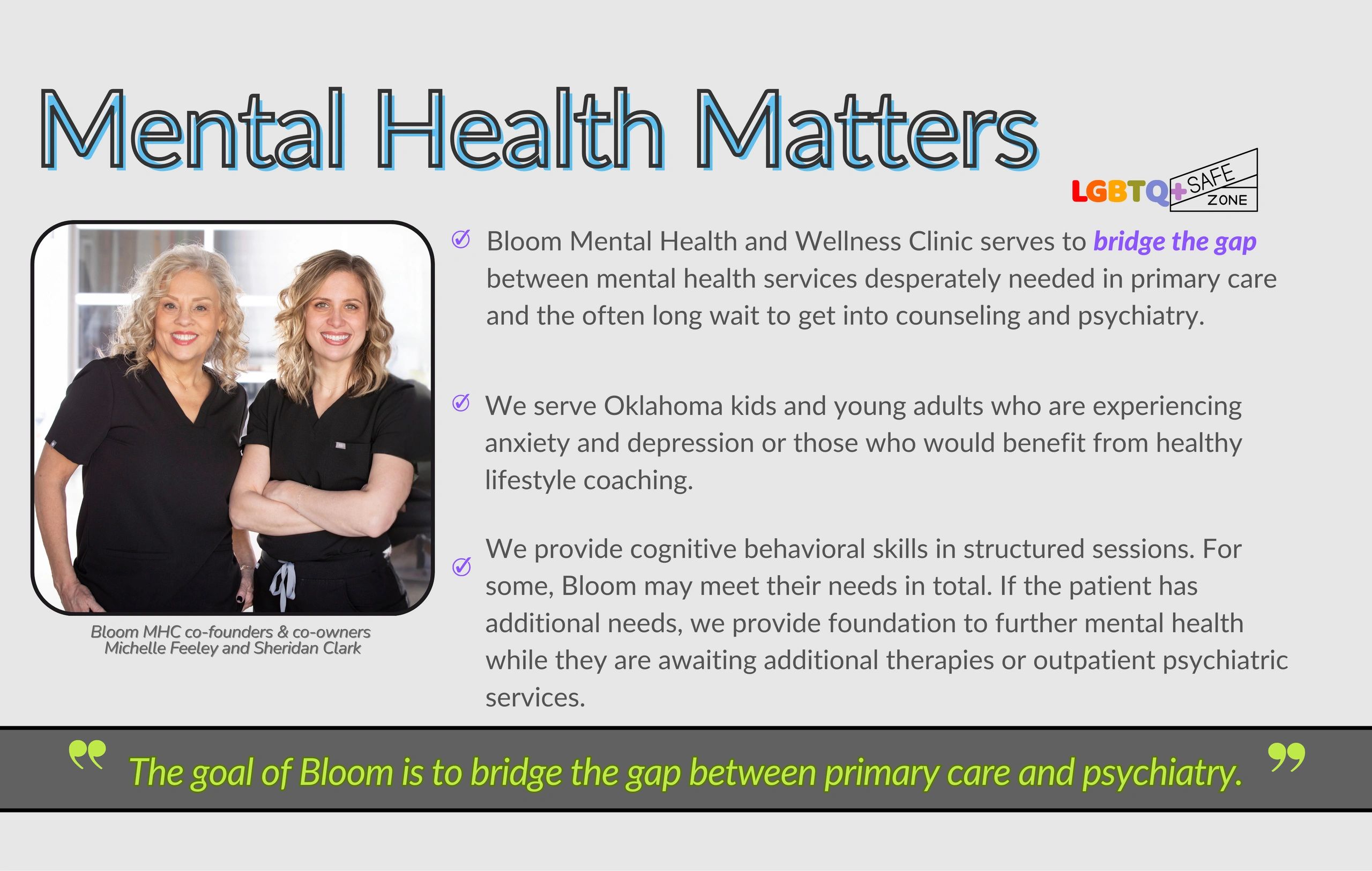Bloom Mental Health and Wellness Clinic