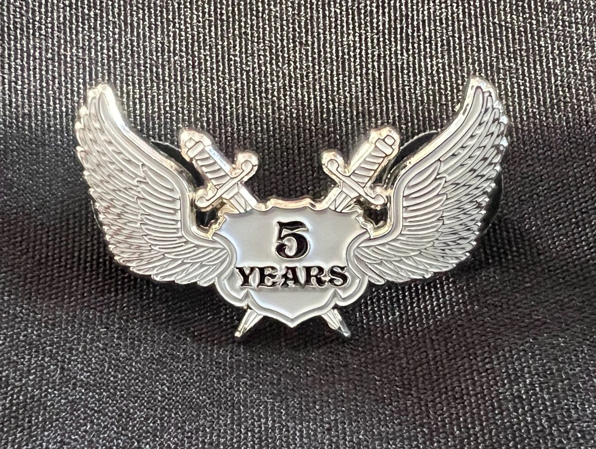Members Only: Guardian 5 year Anniversary Pins