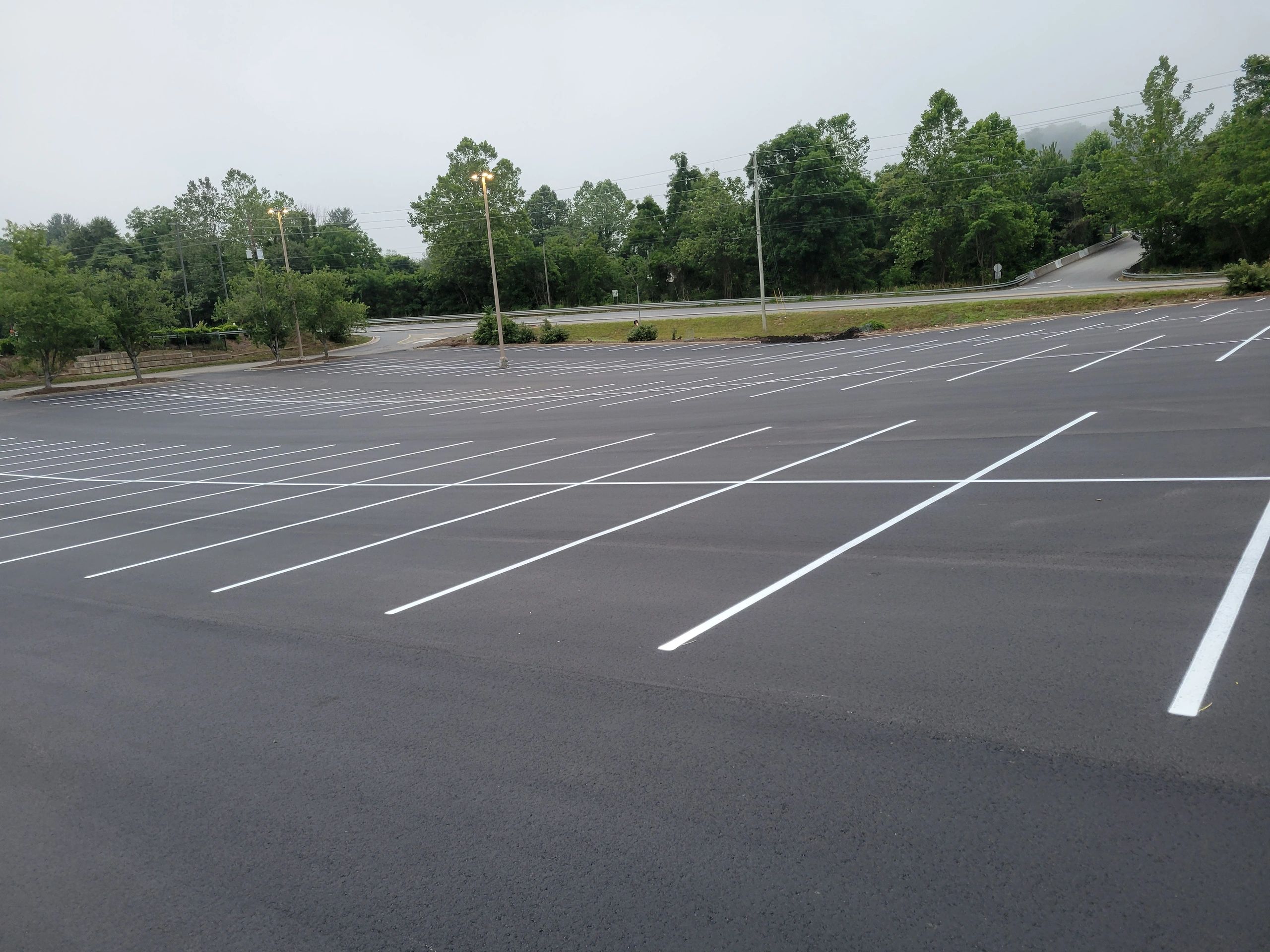 Affordable Parking Lot Solution