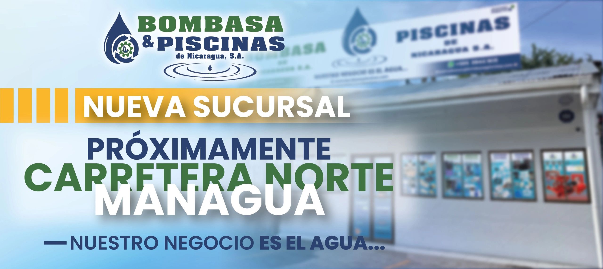 Bombasa y Piscinas de Nicaragua - Inicio