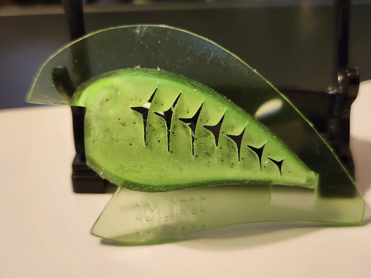 (391) 3D Flex Stencil Wiggle Wart