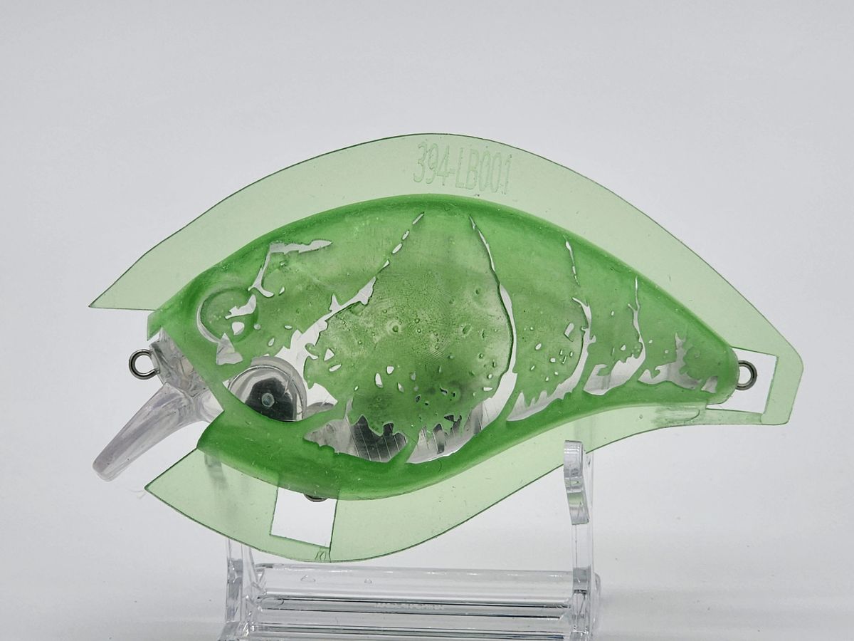 (394) 3D Flex Stencil Grenade