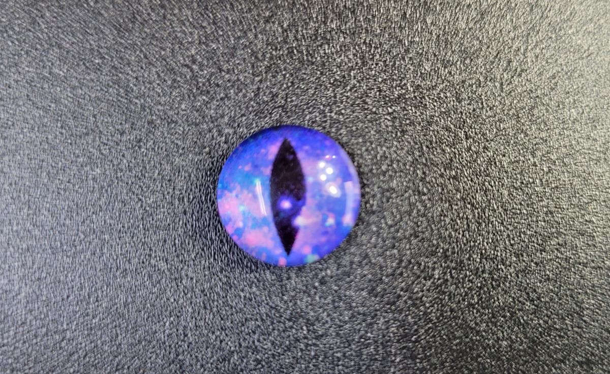 Custom Glass Eyes 974 Lavender Viper 10pk