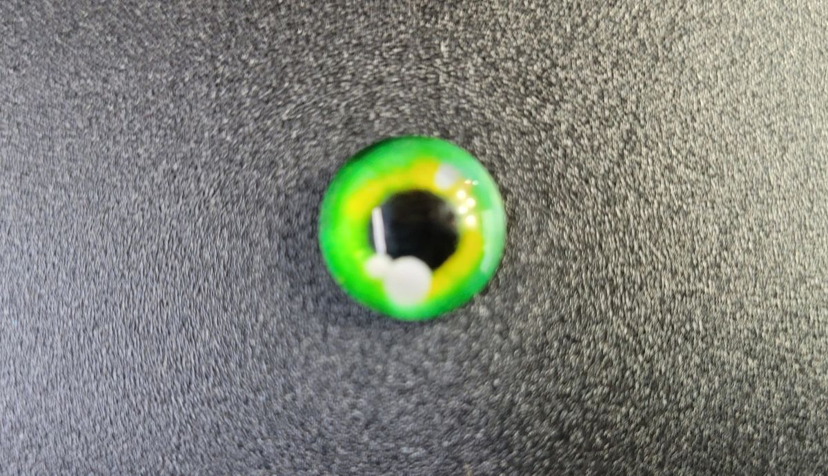 Custom Glass Eyes 964 Lemon Lime 10pk