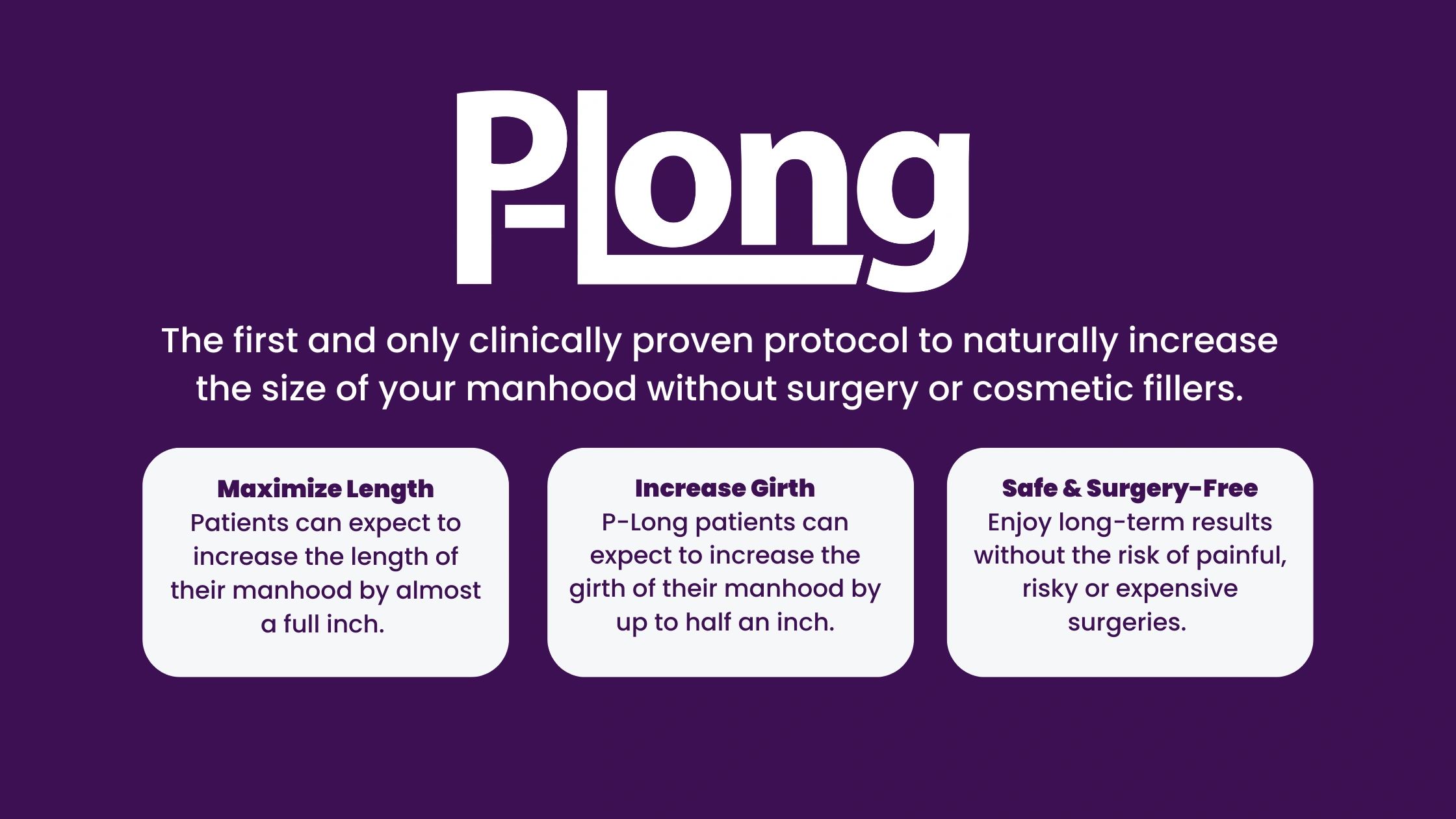 P-LONG - The Journey of Penile Enlargement