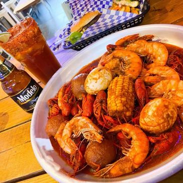Restaurant, Seafood, Crab Legs - Sunset Crab Shack - Dallas, Texas