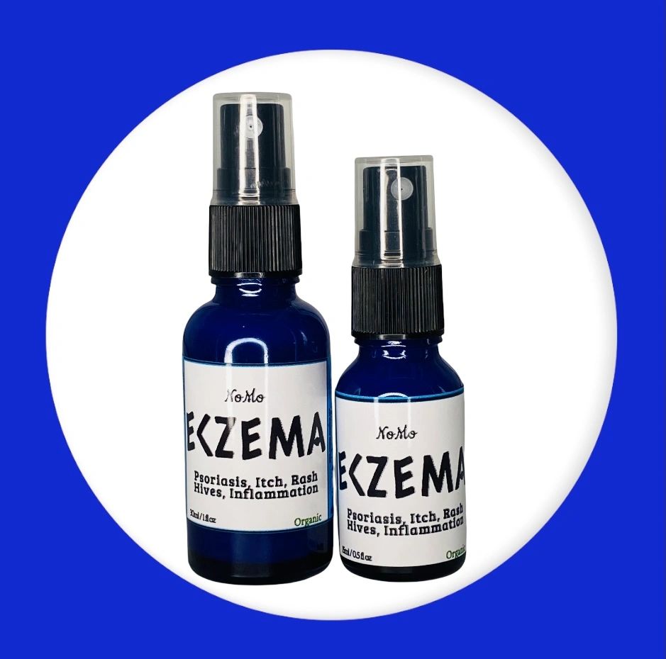 NoMo Eczema, Psoriasis, Hives, Rash, Itch Lotion Lavender