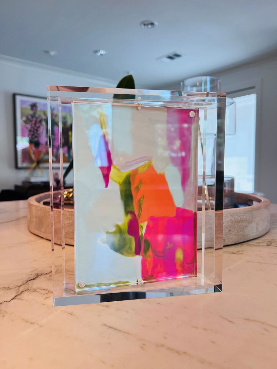 JULIE DAILEY FLIP FRAME WITH TWO PRINTS