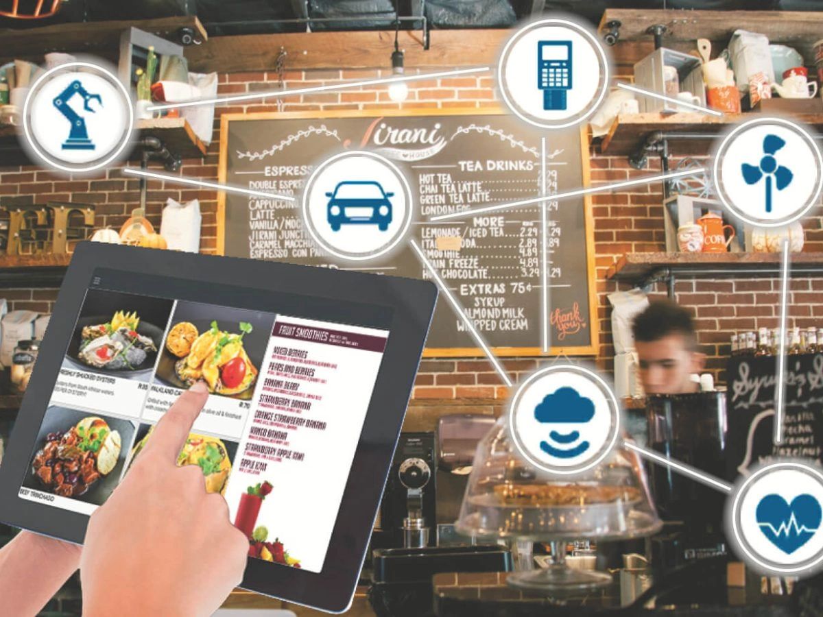 Como será um restaurante inteligente com IOT e IA.