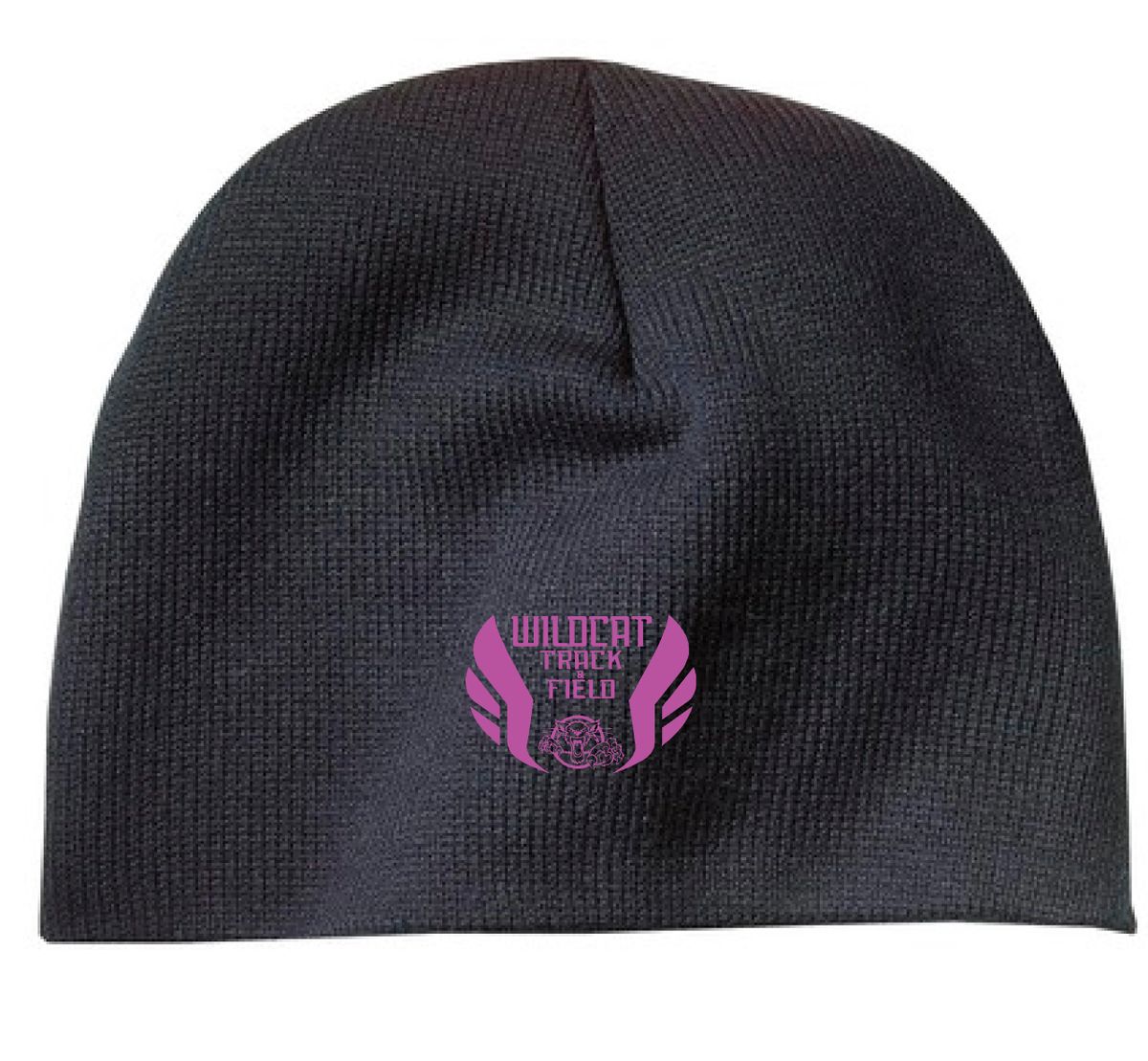 Walnut Track & Field - Knit Skull Cap Purple Logo