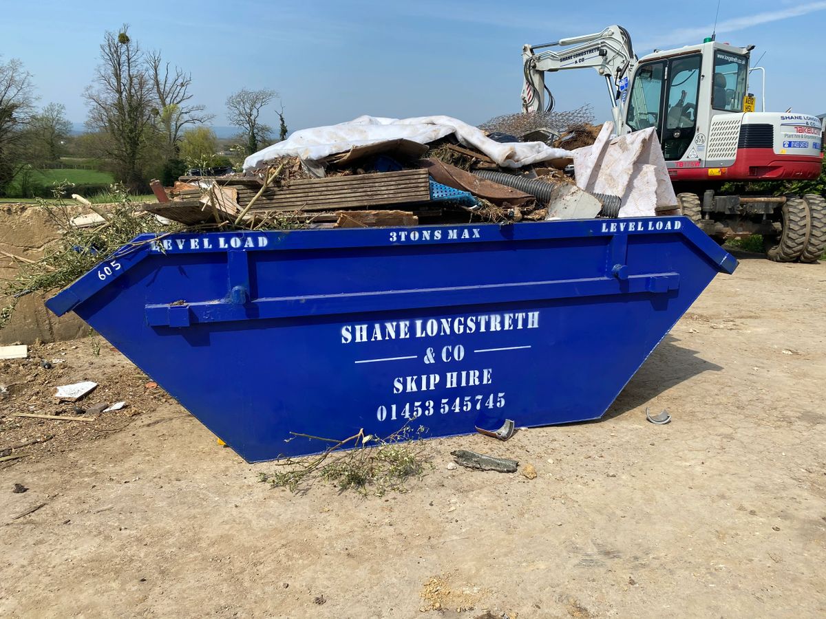 6yd General waste skip