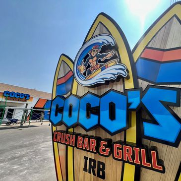 Coco's Crush Bar & Grill Menu