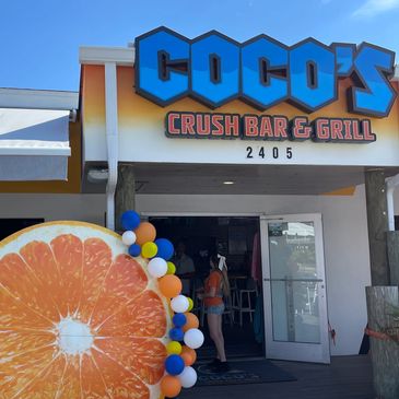Coco's Crush Bar & Grill Menu