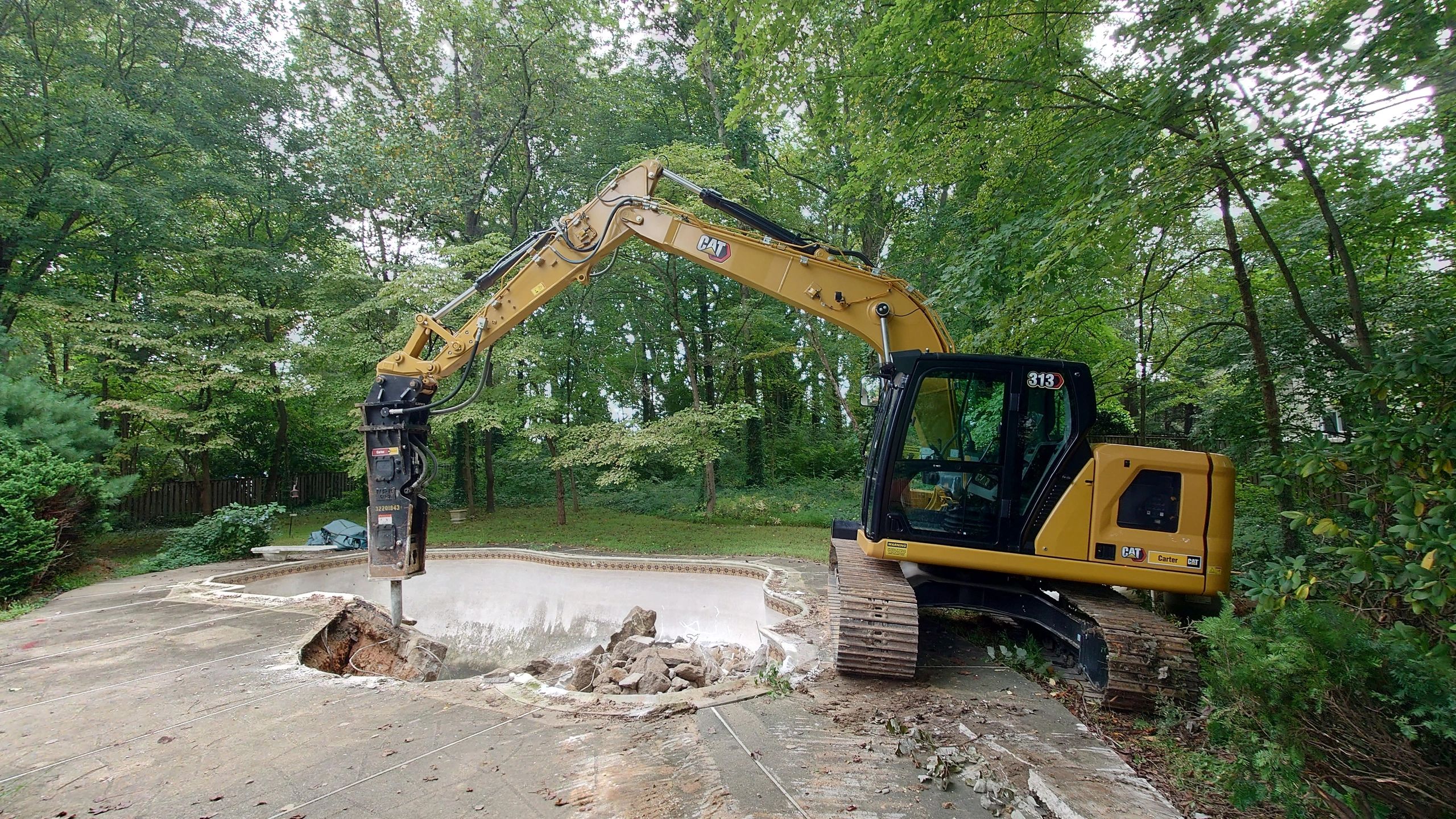 Swimming Pool Excavation, Inground Pool Removal, Water & Sewer ...