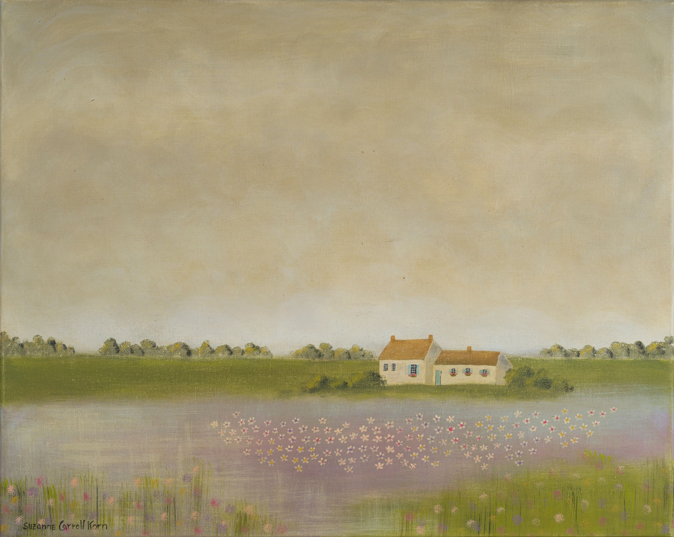 Rural folk art landscapes