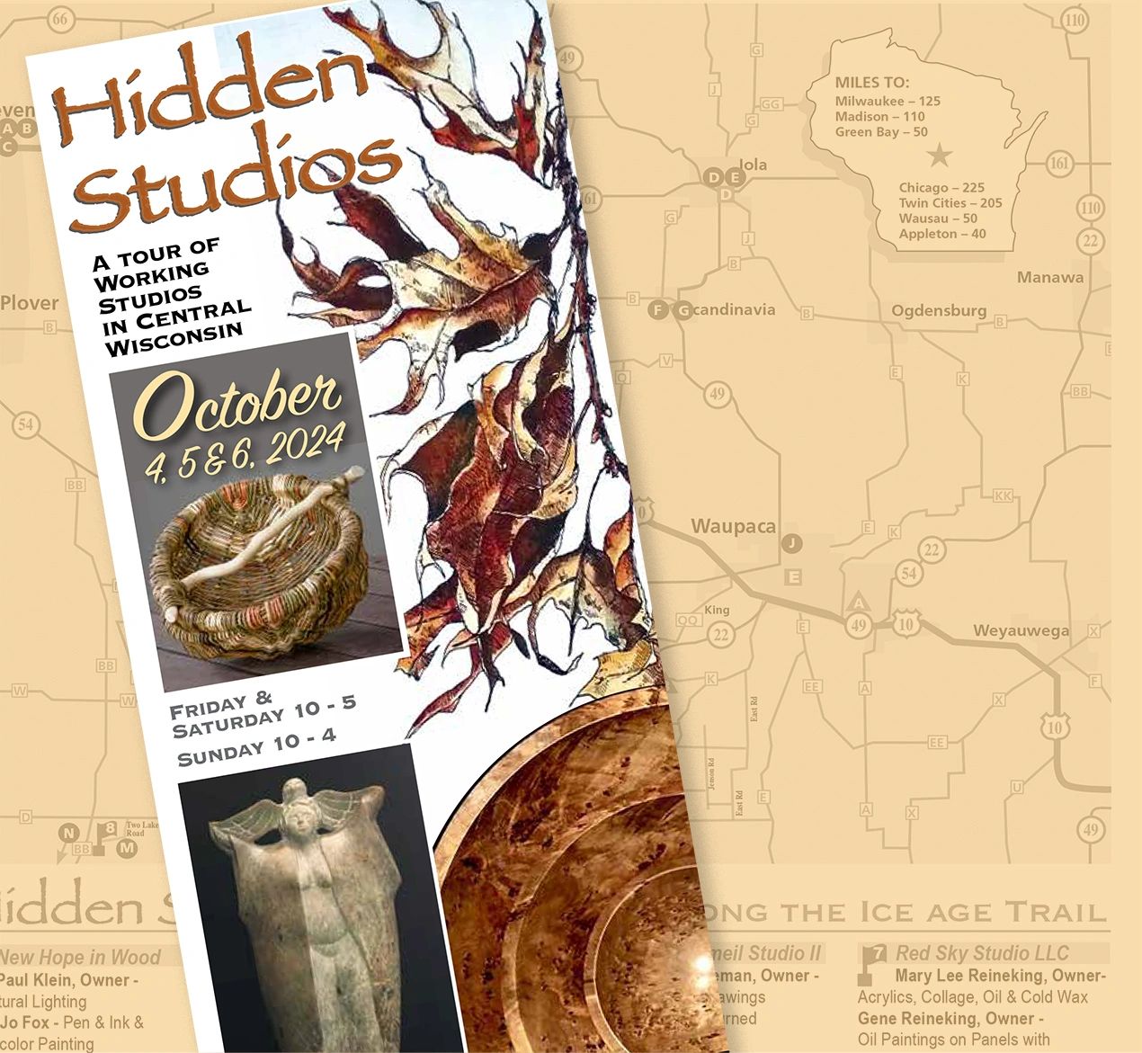 Hidden Studios Art Tour — Art Tour, Wisconsin Art