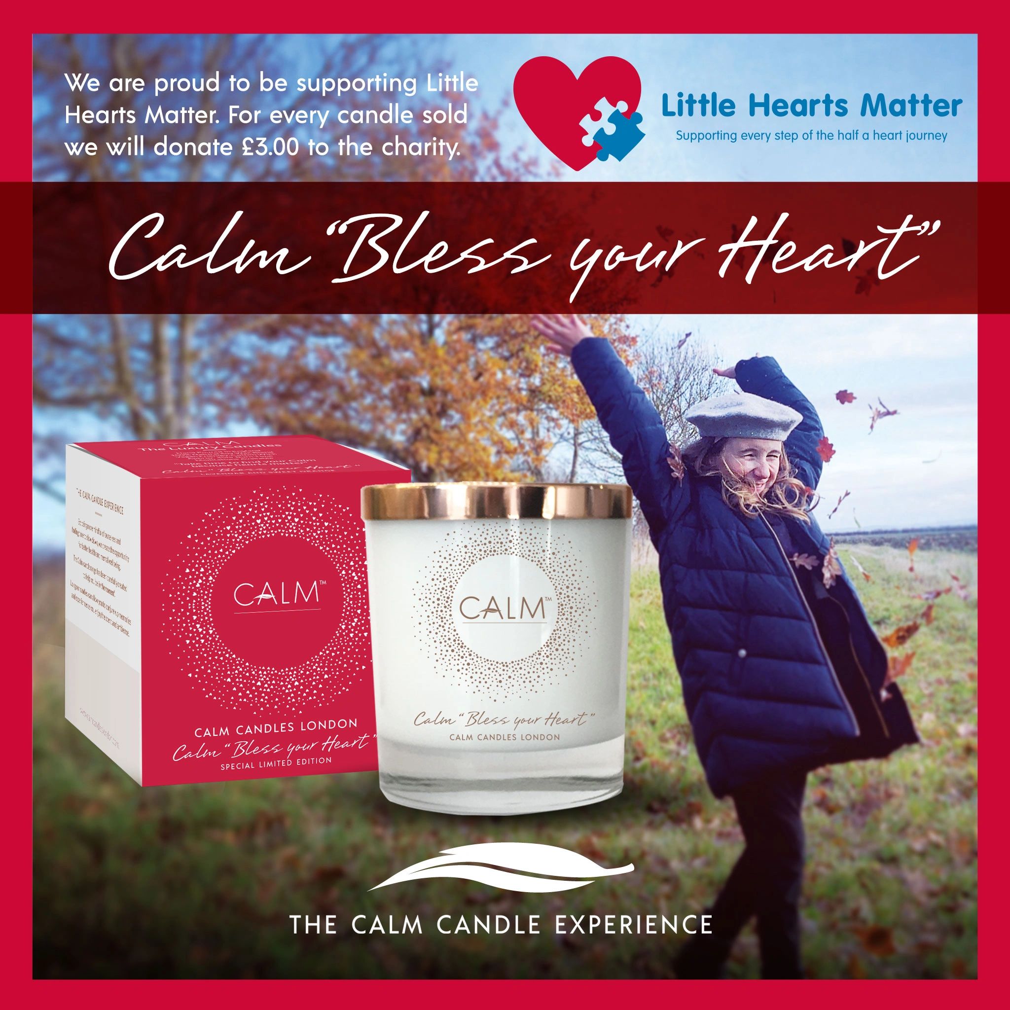 Calm Charity Giving | Calm Candles London