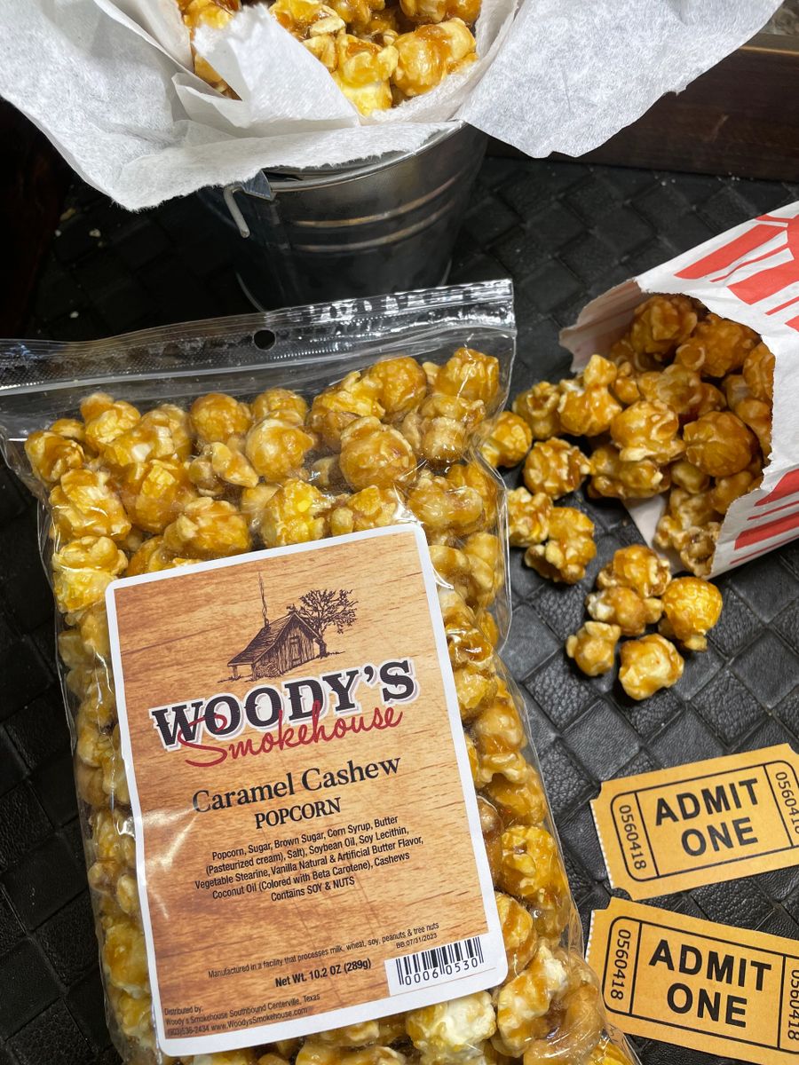 Caramel Cashew Popcorn