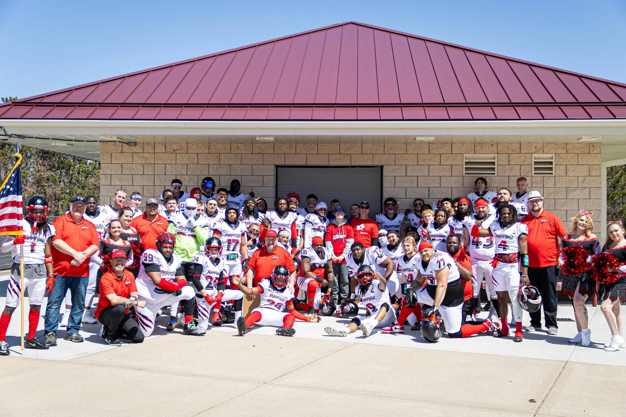 Raptors Football: Exciting Action in Menomonie, Wisconsin