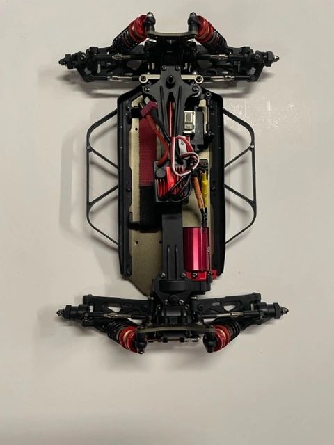 LC RACING LONG WHEELBASE CHASSIS INCLUDES/MOTOR /ESC/SERVO (FREE SHIPPING)