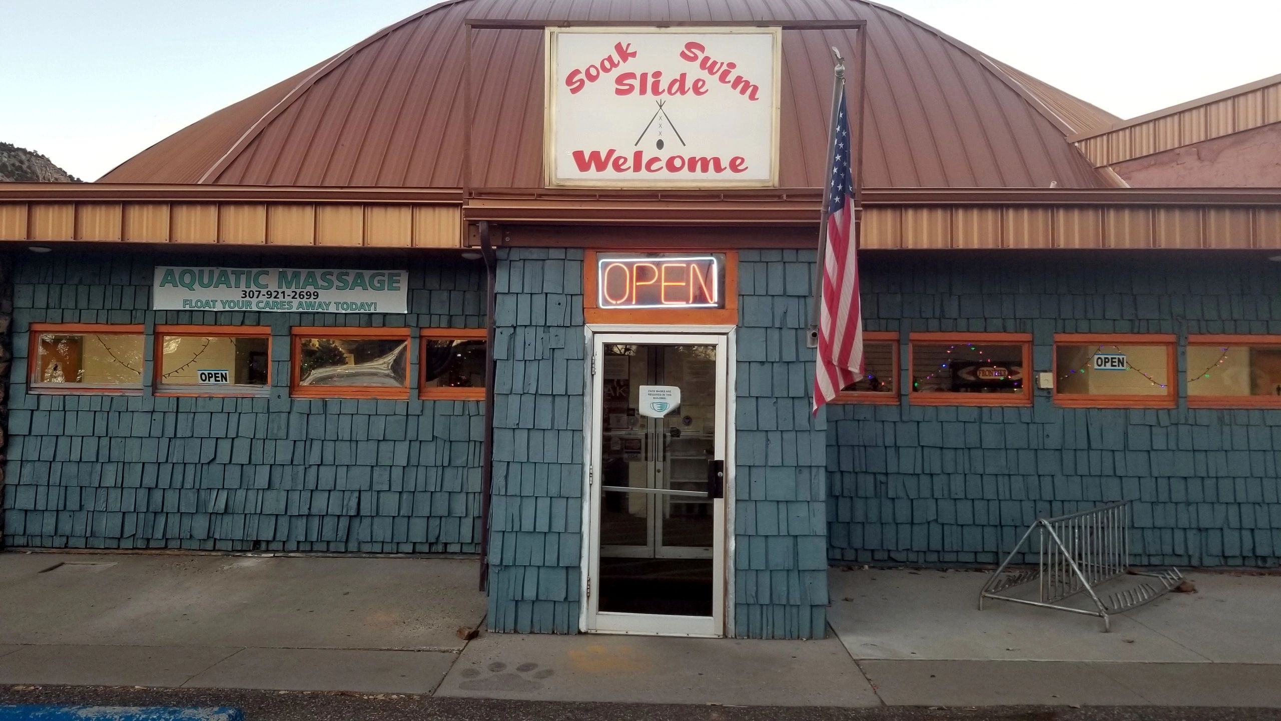 Hellie's Tepee Pools - Hellie's Tepee Pools - Thermopolis, Wyoming