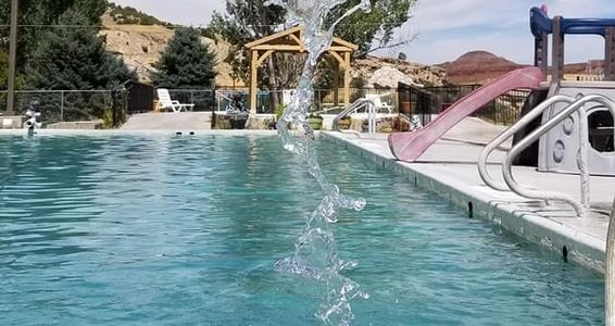 Hellie's Tepee Pools - Indoor Slide, Indoor Steam Room