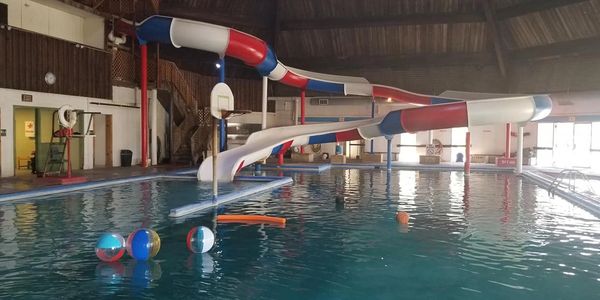 Hellie's Tepee Pools - Indoor Slide, Indoor Steam Room