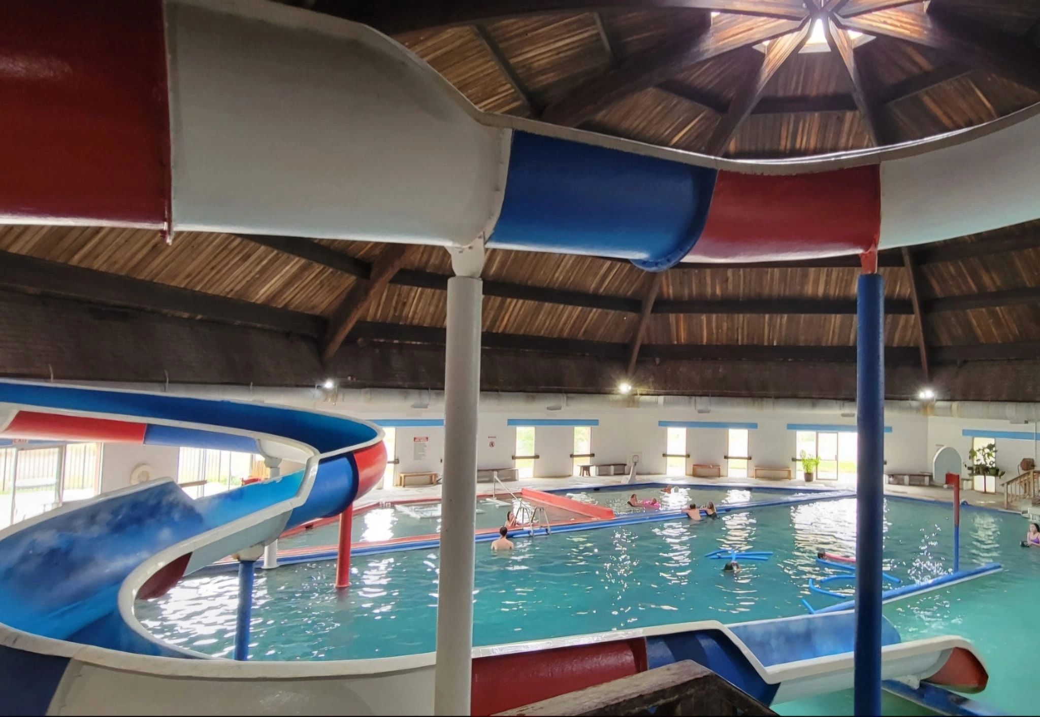 Hellie's Tepee Pools - Indoor Slide, Indoor Steam Room