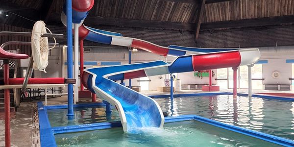 Hellie's Tepee Pools - Indoor Slide, Indoor Steam Room