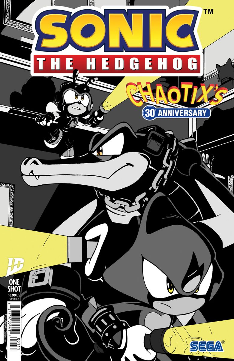 Sonic The Hedgehog: Chaotix's 30th Anniversary Special Cover A Jack ...