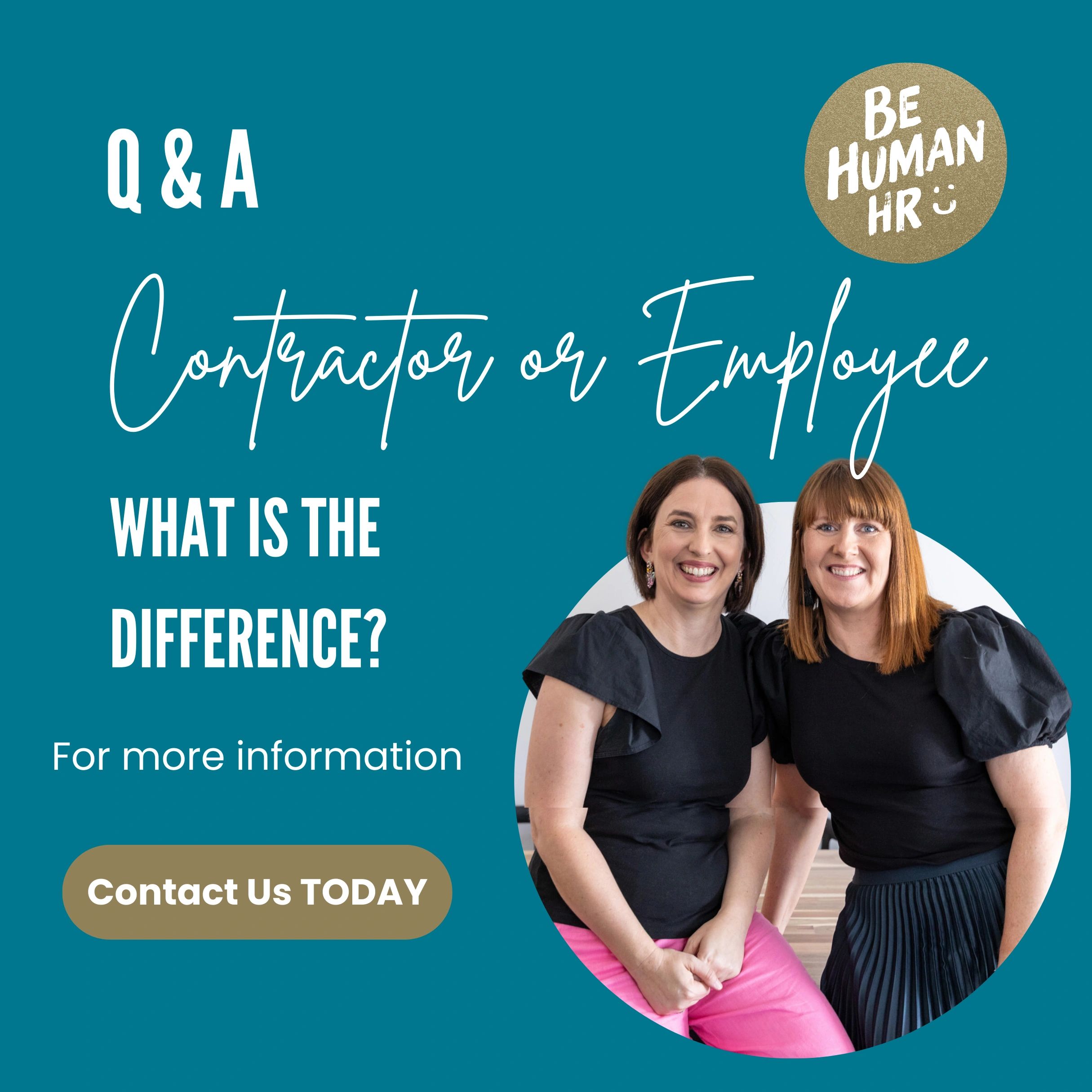 Contractors & Employees - What is the difference?