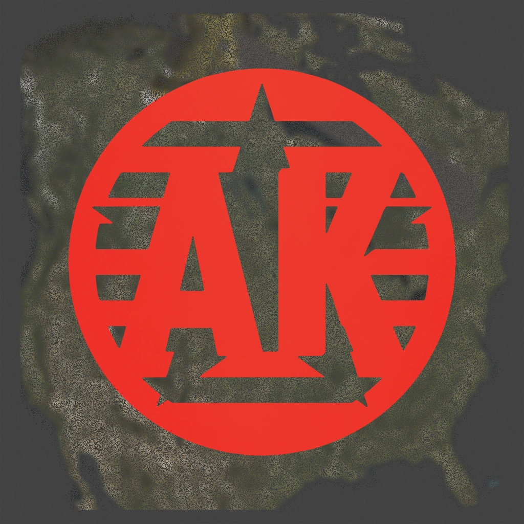 Alaska State, with Star & Stripes, (Vinyl Decal), abbreviation insert ...