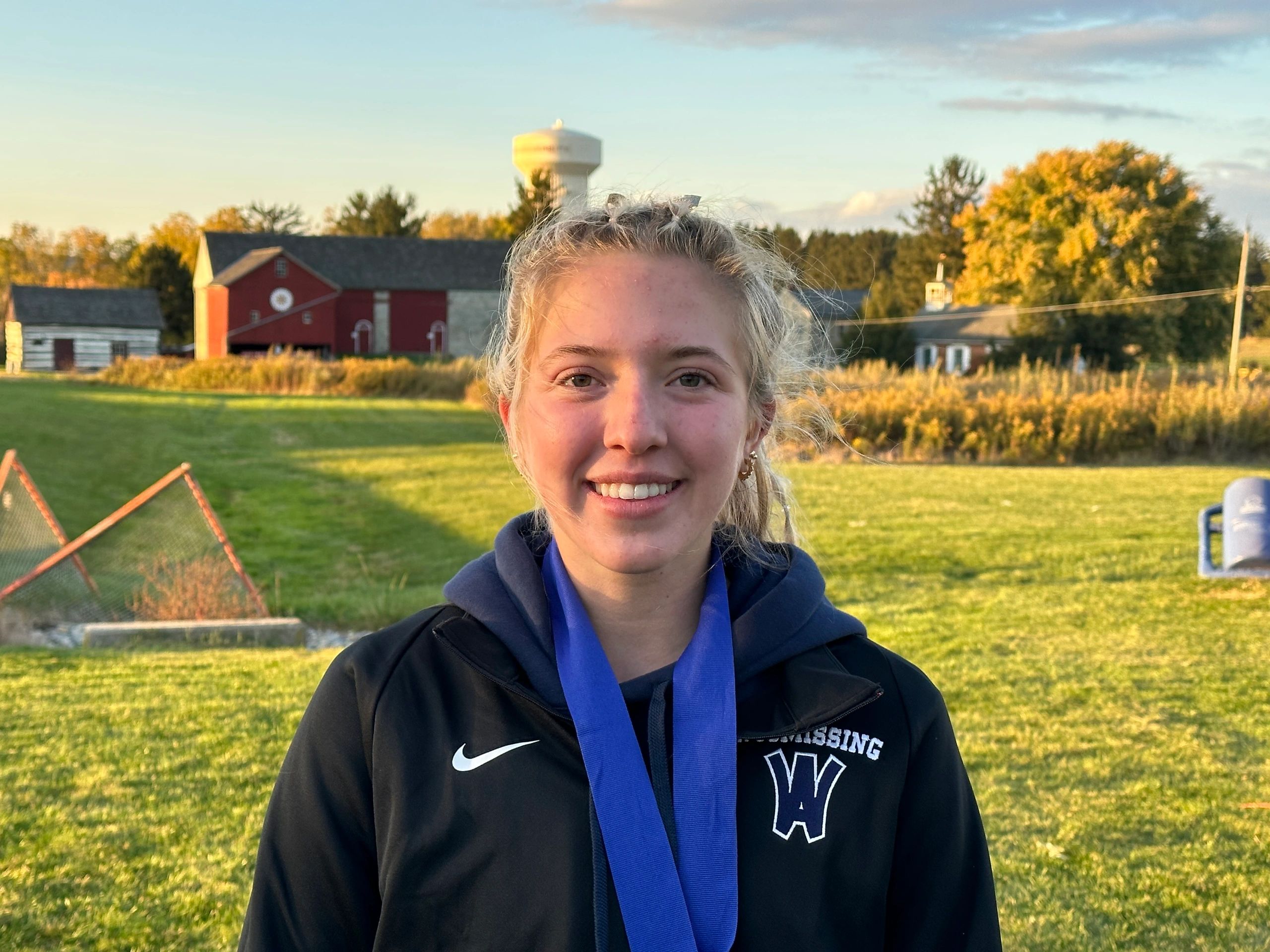 Addie Cohen (WYO), Exeter girls win Cross Country championships