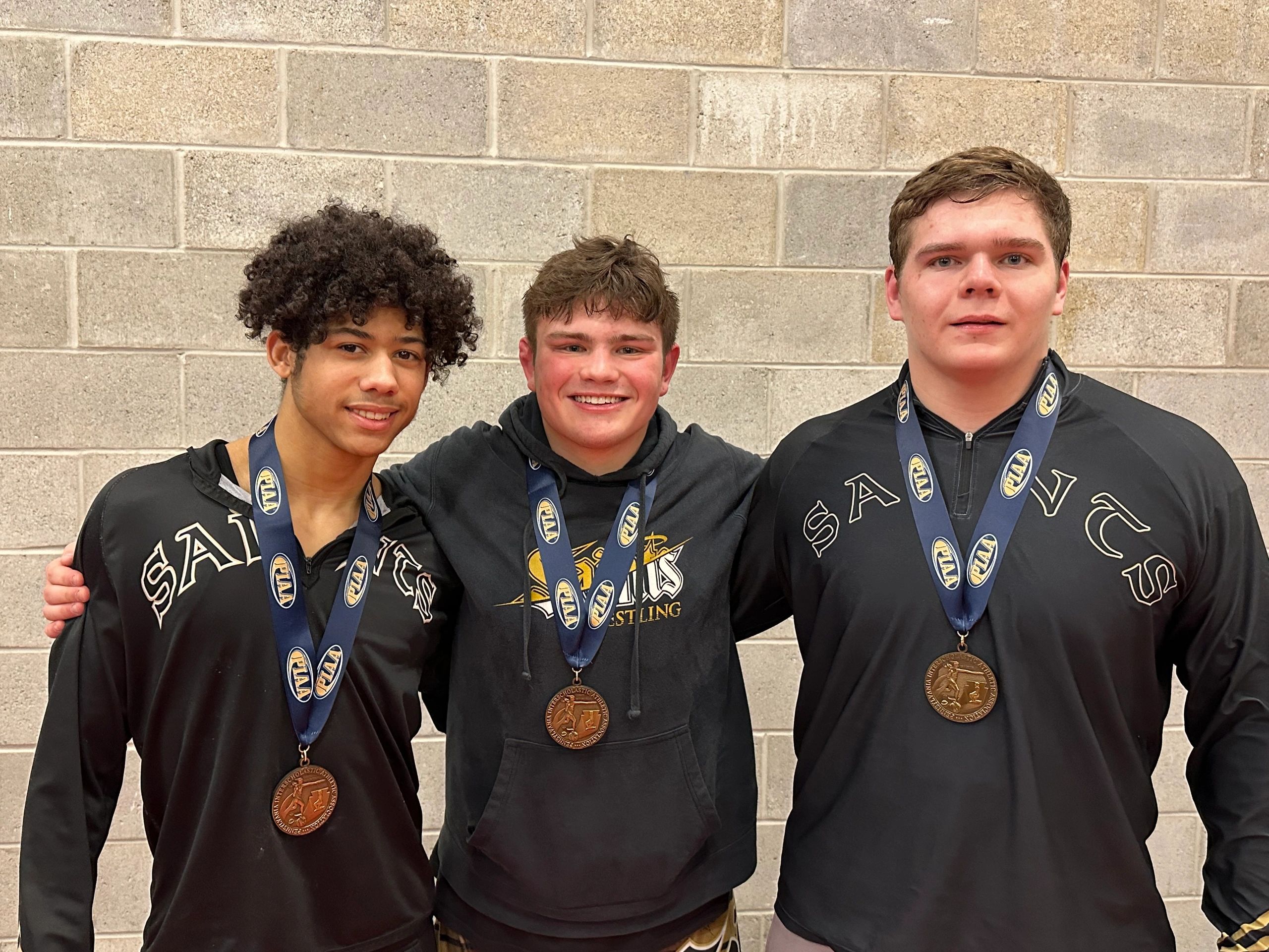 Berks Catholic trio win school's first ever PIAA wrestling medals