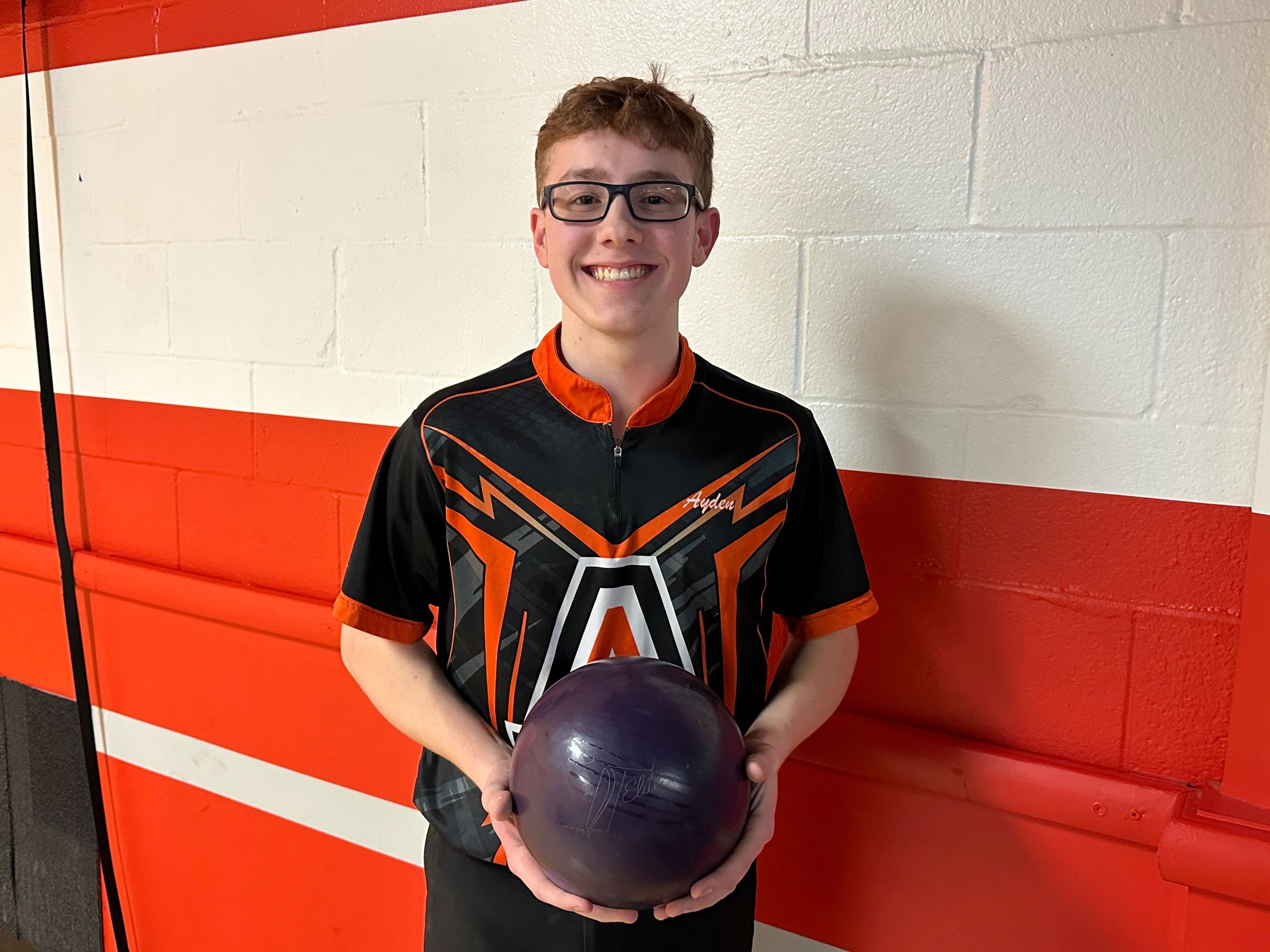 BOYS BOWLING - Ayden Davis is selected as Bowler of the Year
