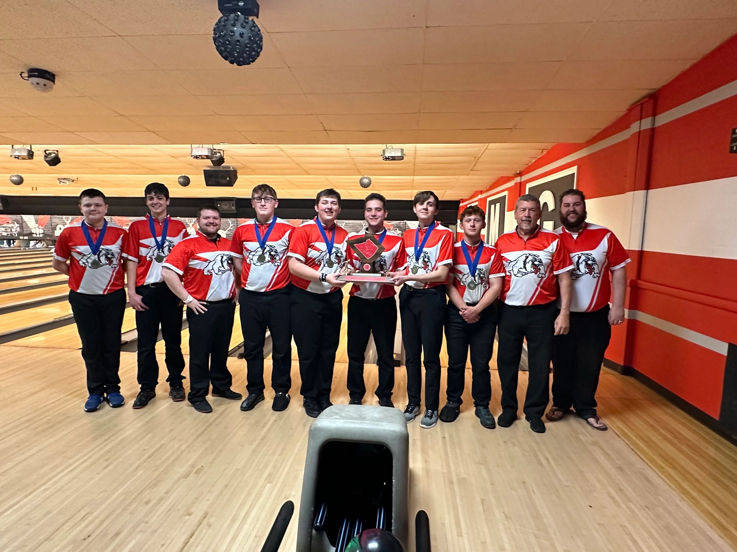 Bulldogs win BCIAA boys bowling championship