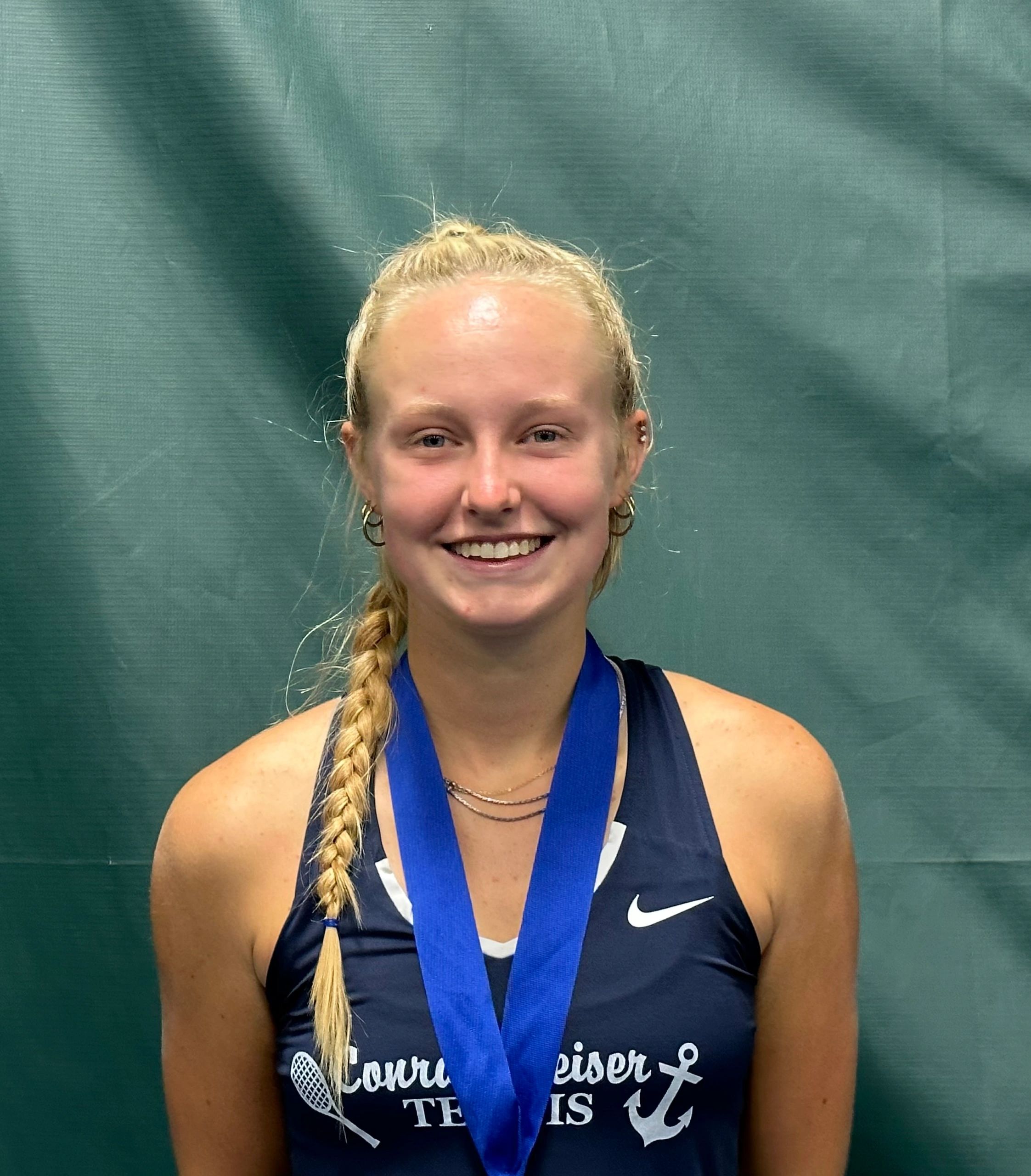 Emma Perkins chosen as Girls Tennis BCIAA Player of the Year