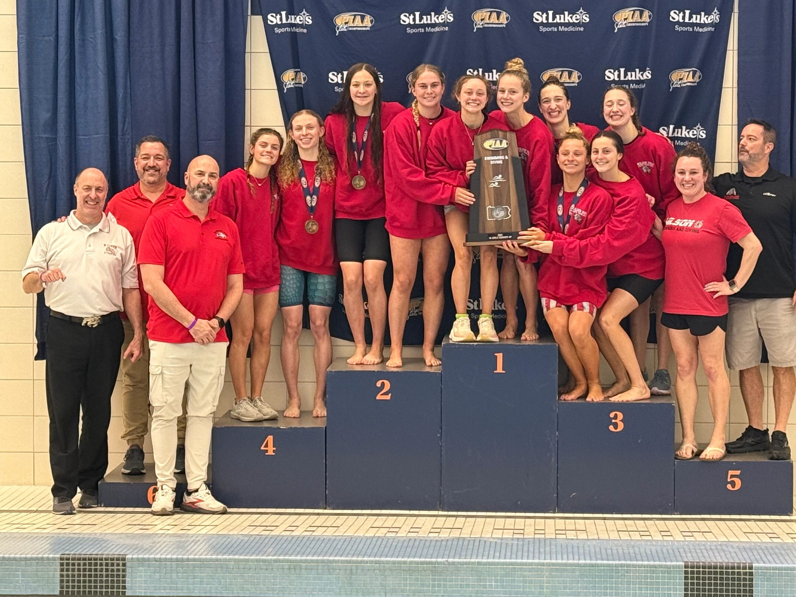 PIAA Swim/Dive Recap - 1 Team Trophy, 4 Gold & 25 Total Medals