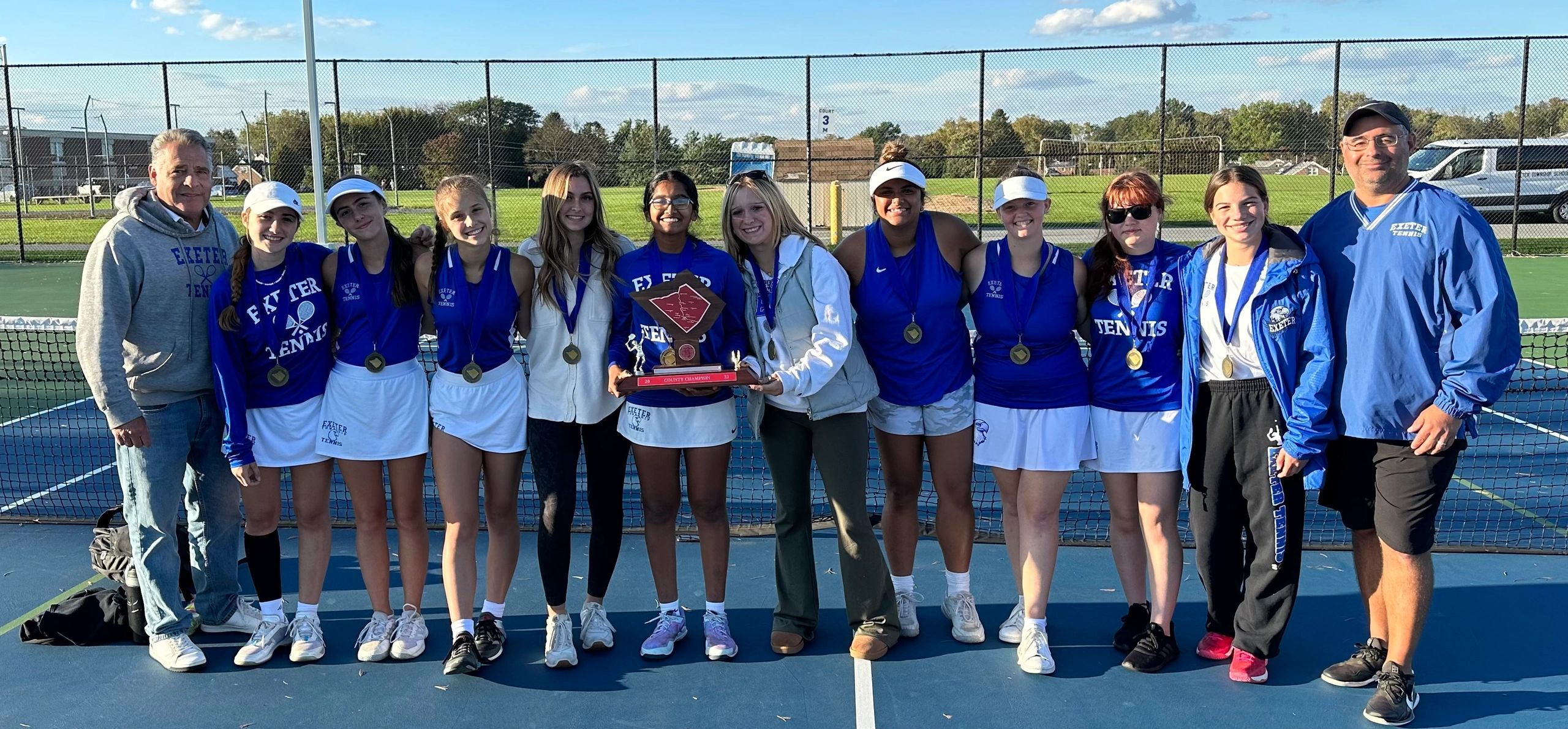 E C Glass Girls Tennis 2024 Wset
