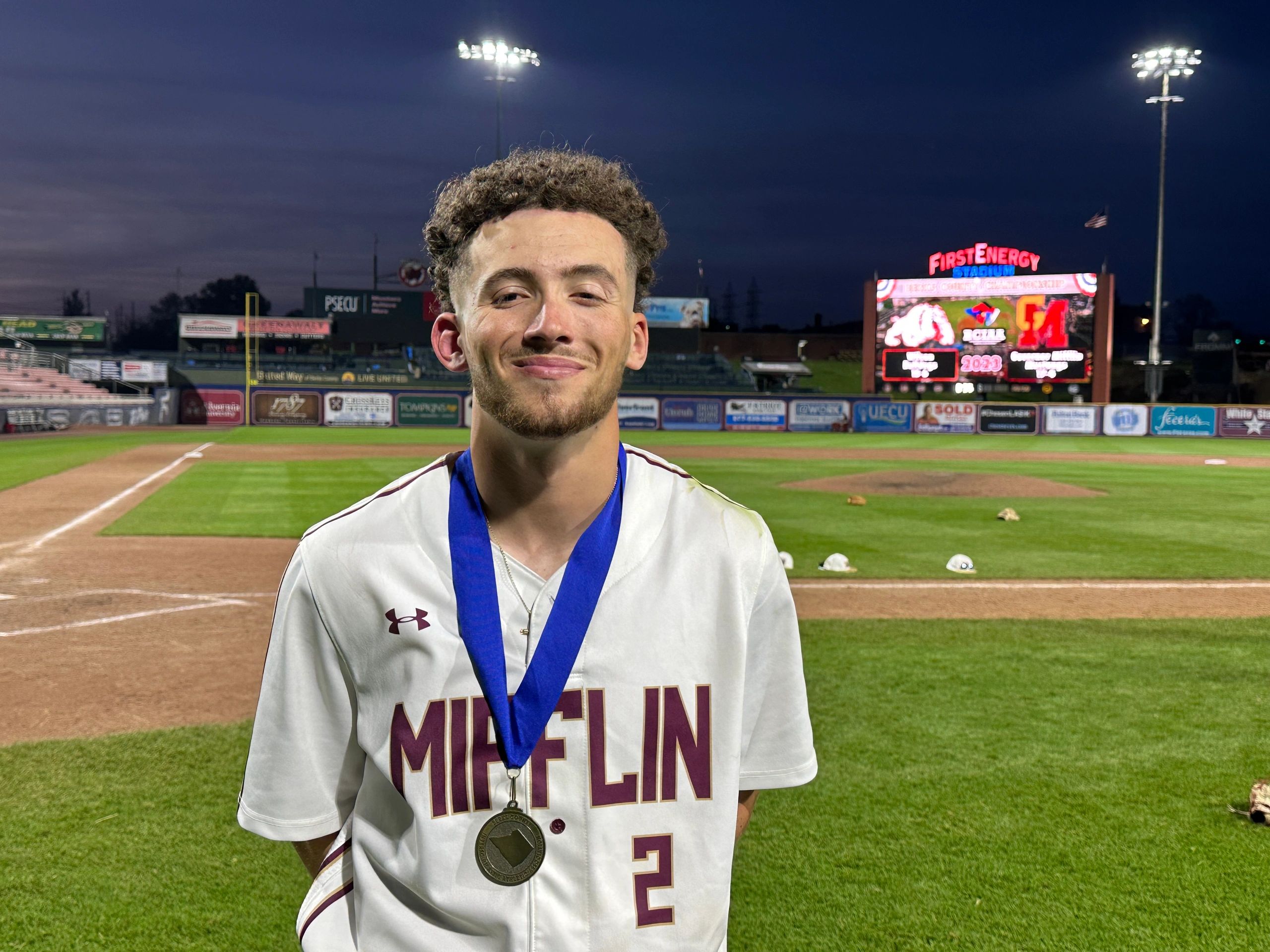 Minick selected as baseball Player of the Year