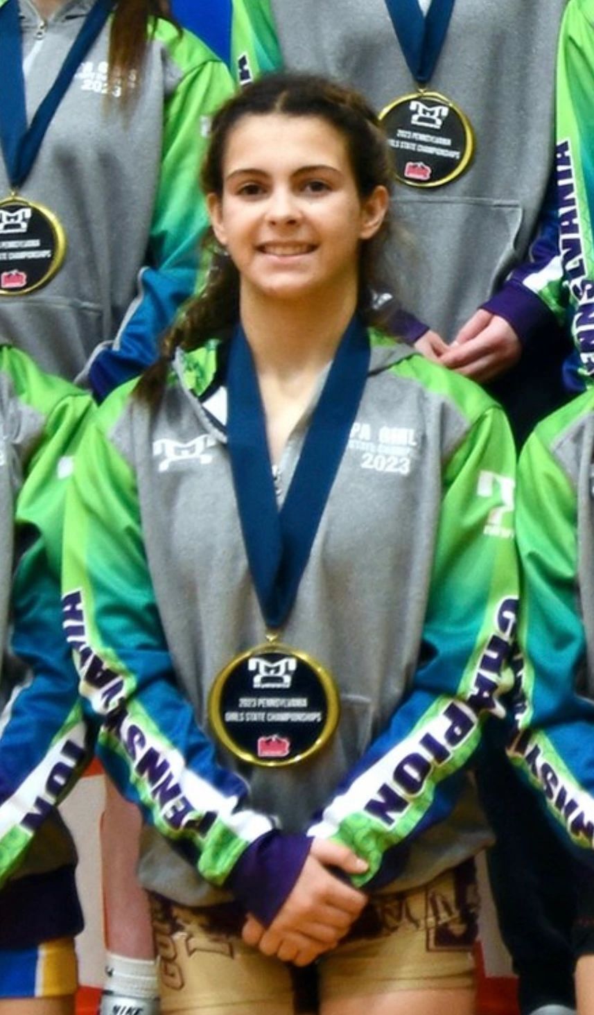 Jayleah Pletz wins 3rd straight girls wrestling state title