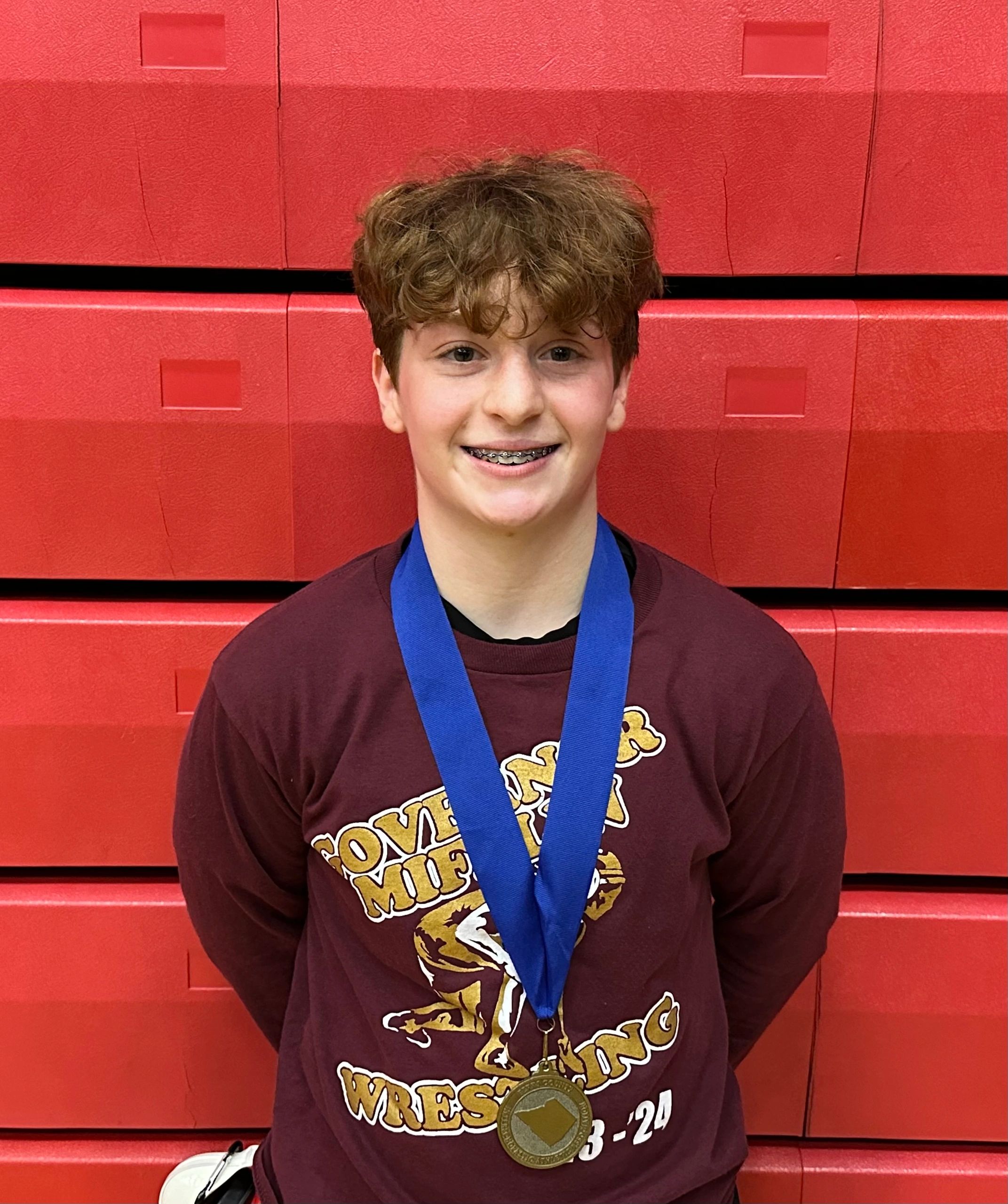 Emily Yerger wins first ever girls Wrestler-of-the-Meet award