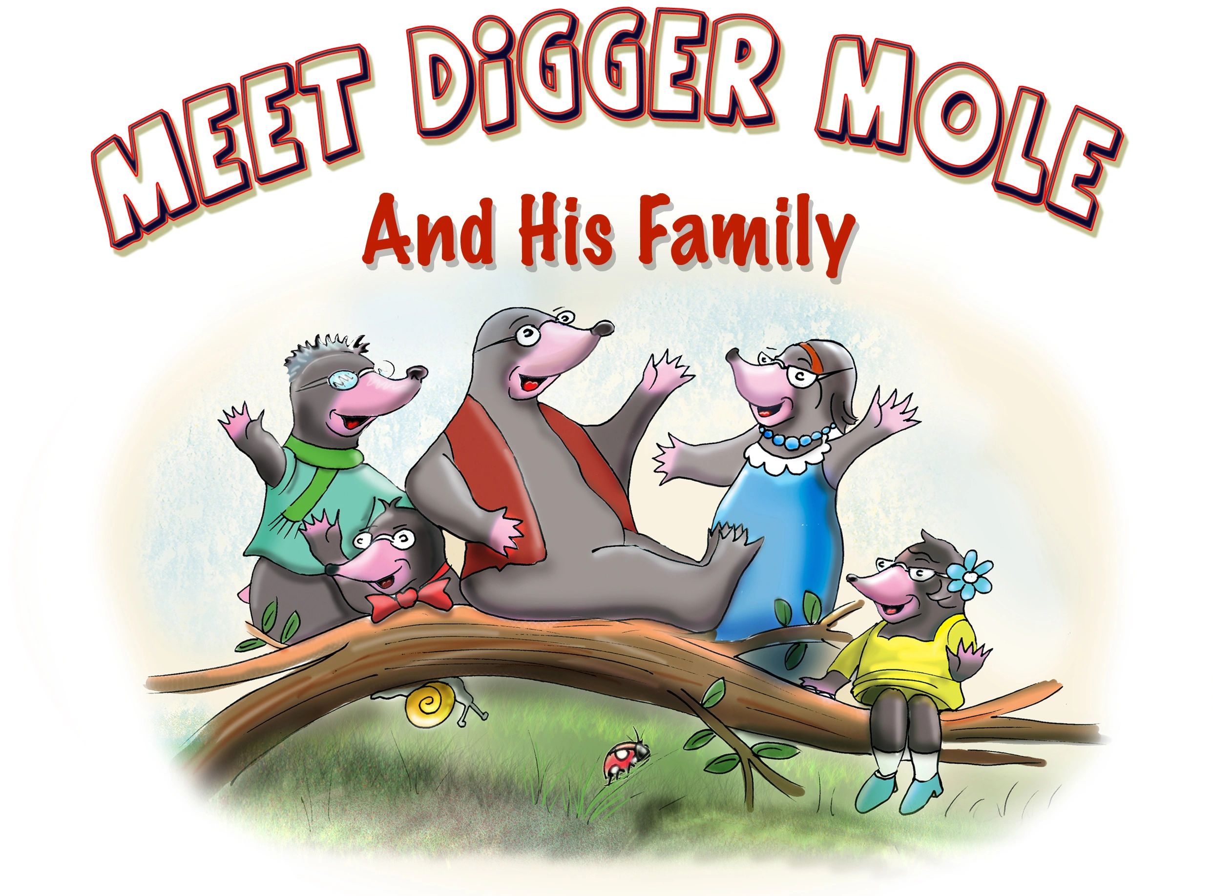 Digger Mole - Children's Books for Young Readers