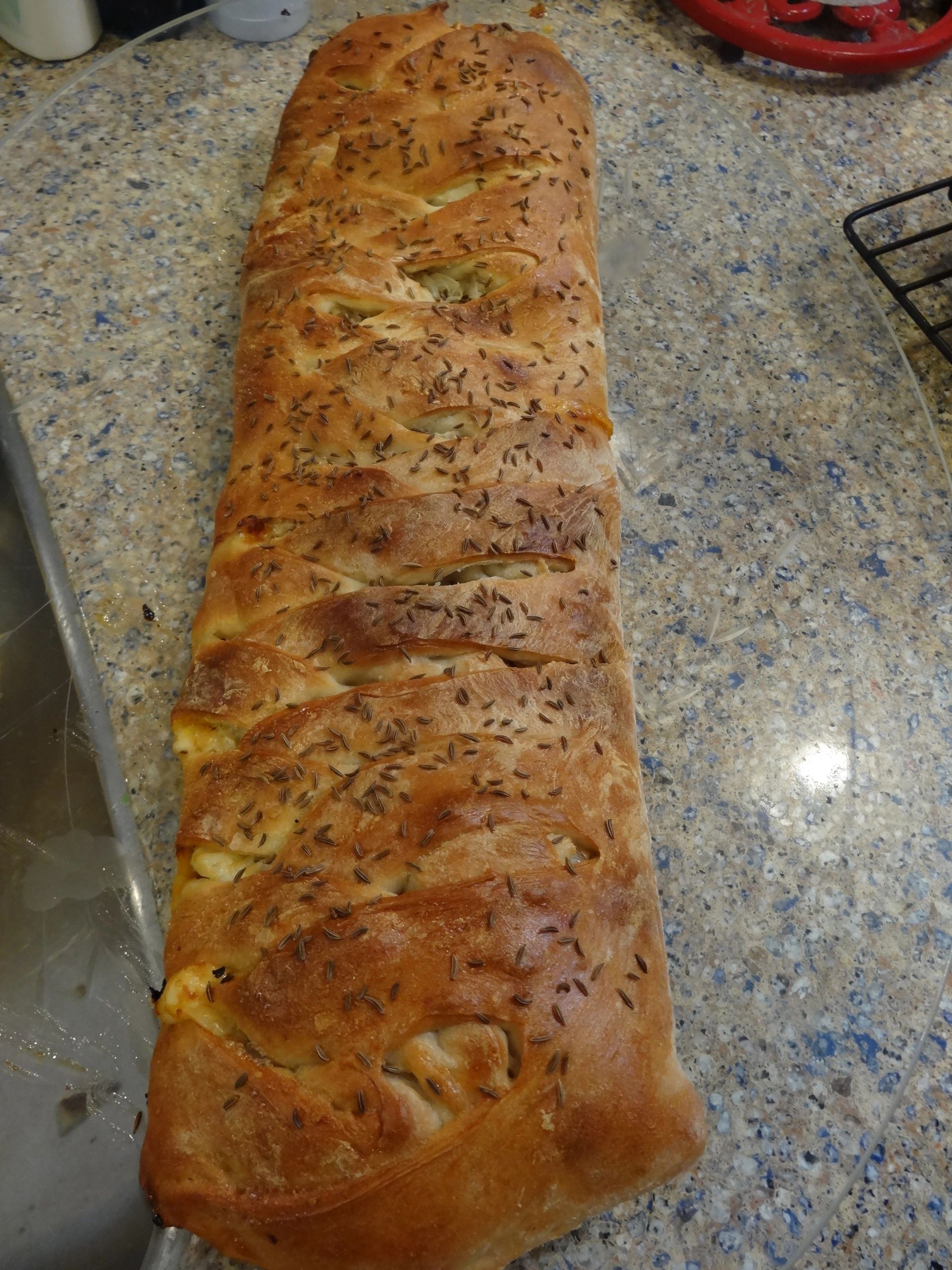 Reuben Braid (Corned Beef Sandwiches)